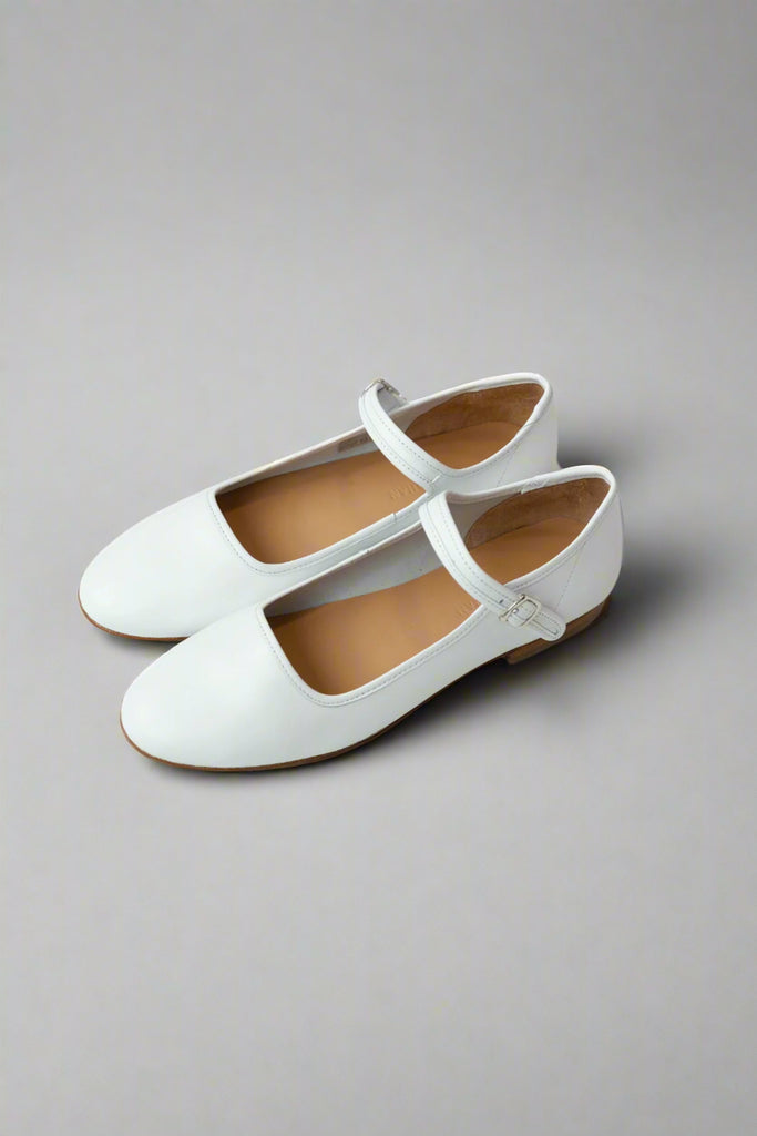 ELLIE MARY JANE | WHITE NAPPA – CARON CALLAHAN